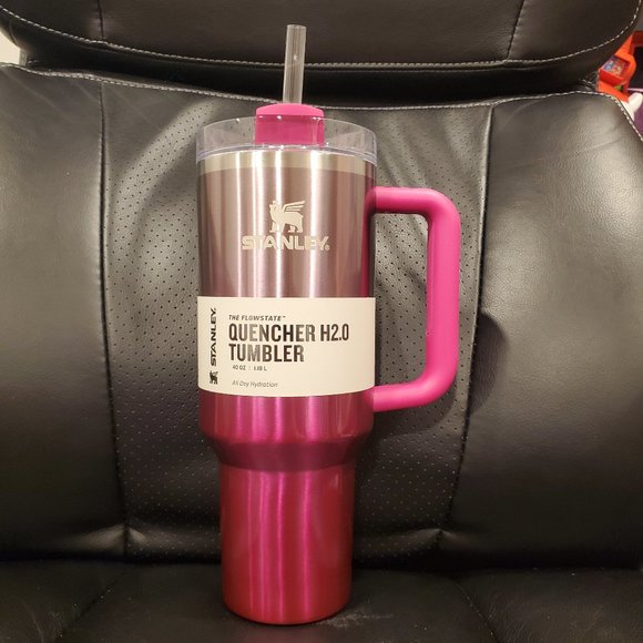 Stanley | Kitchen | Nwt New Stanley Quencher H2 Tumbler Hot Pink Ombre ...